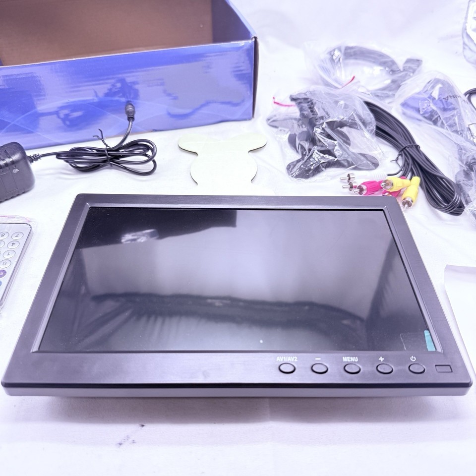10.1 inch Monitor 1024x600 LCD IPS HDMI Monitor 10 inch Security CCTV ...