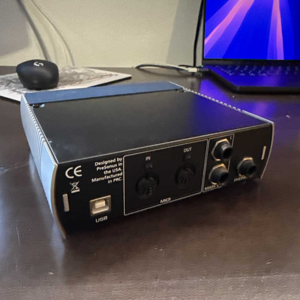 PreSonus AudioBox USB 2 Channel Audio Interface - Used | eBay