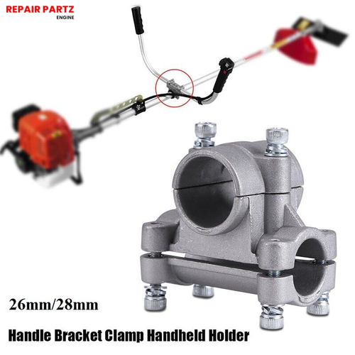 26Mm & 28Mm Handle Holder Fix Bracket Clamp Grass Trimmer Brush Cutter ...