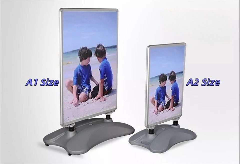 A0 A1 A2 Waterbase Pavement Sign A Board Outdoor Snap Frame Poster ...