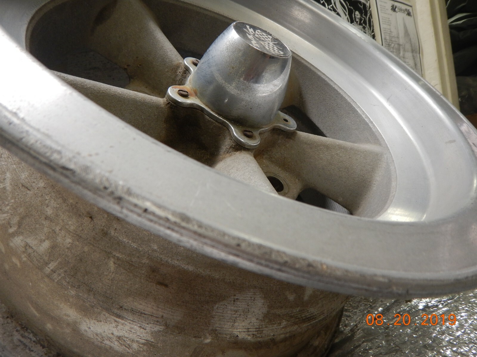 MICKEY THOMPSON TORQ-THRUST WHEEL 5 on 5-1/2" 14x7 FORD F-100 VAN ...