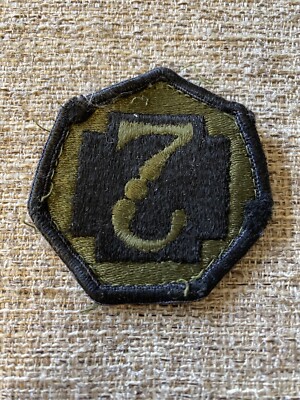 US Army 7th Medical Command Subdued Patch INV4191 | eBay