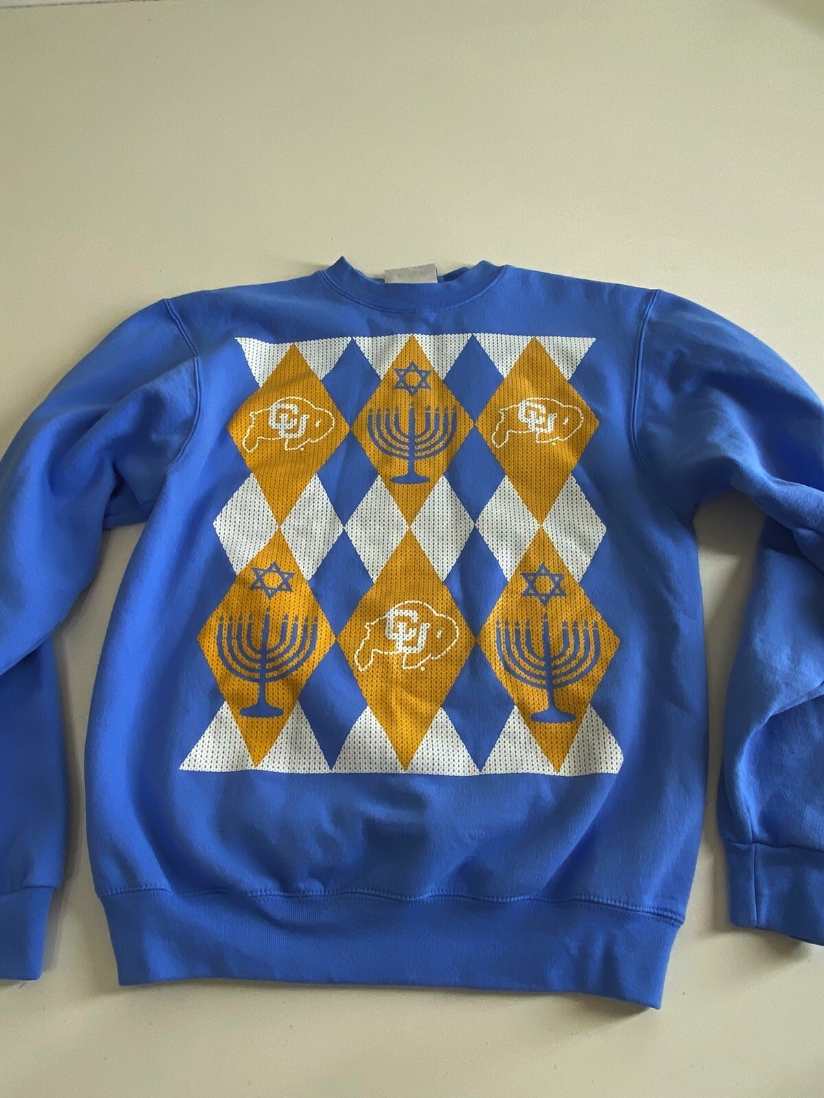 Champion Colorado University Jewish SWEATER Small S - Gem
