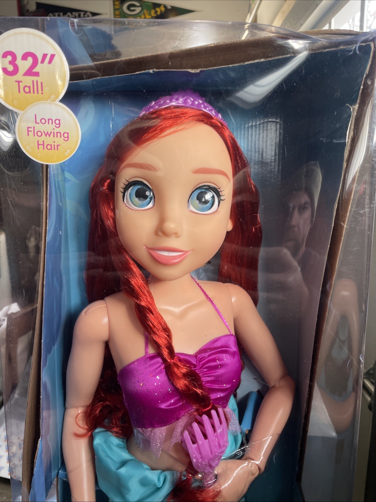 Disney 76157390 Princess Playdate Ariel Doll 32" for sale online | eBay
