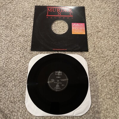 Ashanti rock with you LP single RECORD VG SLEEVE Worn MURDER INC ...