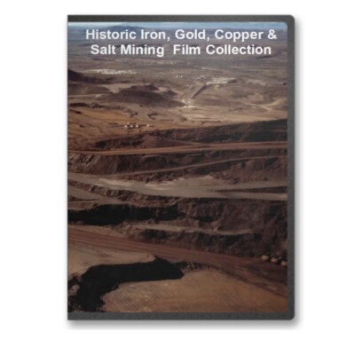 40s-50s Miner Films DVD Iron, Gold, Copper, Salt Mining & Refining ...