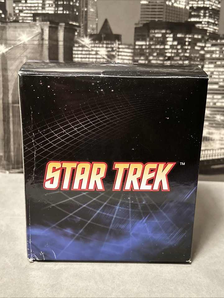 Star Trek Spock & Captain Kirk Salt & Pepper Shakers New In Box Sci Fi ...