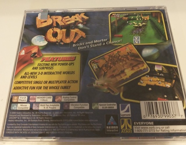 Breakout (Sony PlayStation 1, 2000) for sale online | eBay