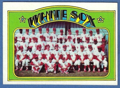 VINTAGE 1972 TOPPS BASEBALL WHITE SOX TEAM PHOTO CARD #381 - RICH ALLEN ...