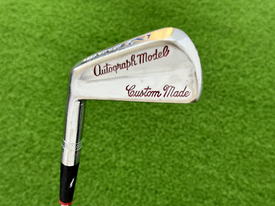 CUSTOM MADE AUTOGRAPH MODEL (2) IRON Left Handed Steel Driving Club ...