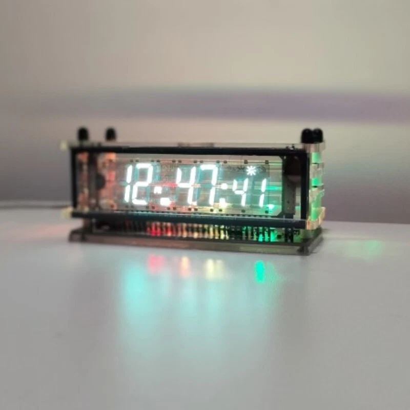 Transparent Led Clock
