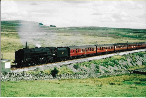 Railway Engine No.70045 At Shap Summit July 1972 BR Britannia "Lord ...