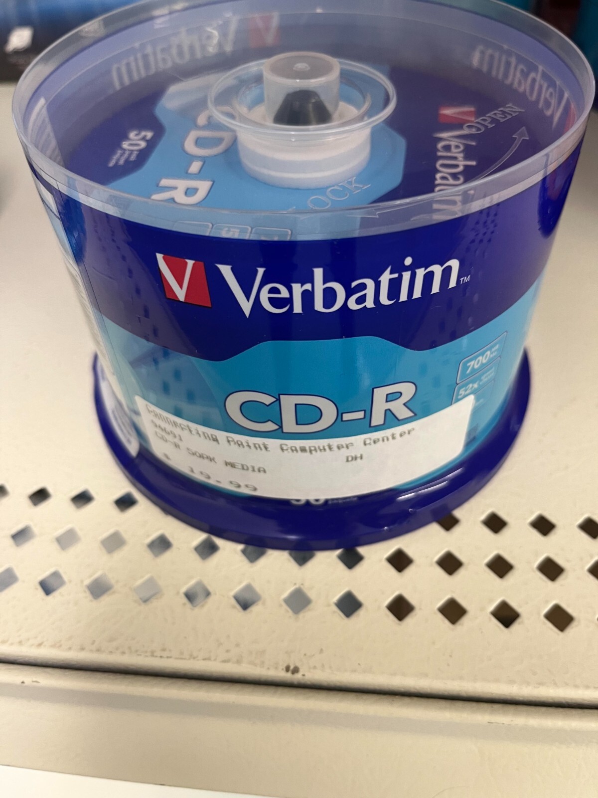 VERBATIM CDs - CD-R & DVD-R - NEW SEALED | eBay