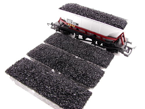 Precision OO Gauge HORNBY HAA HOPPER 4 X COAL LOADS EWS / BR / MGR ...