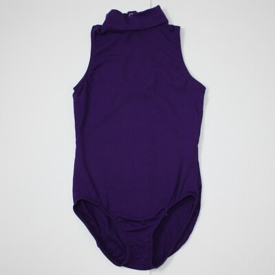 Motionwear Girl's Leotard Dance Leo in Deep Purple size MC 8-10 | eBay