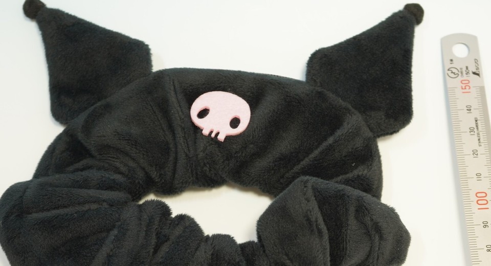 KUROMI Hair Mascot Scrunchie Sanrio Purokand Japan Limited only Kawaii ...