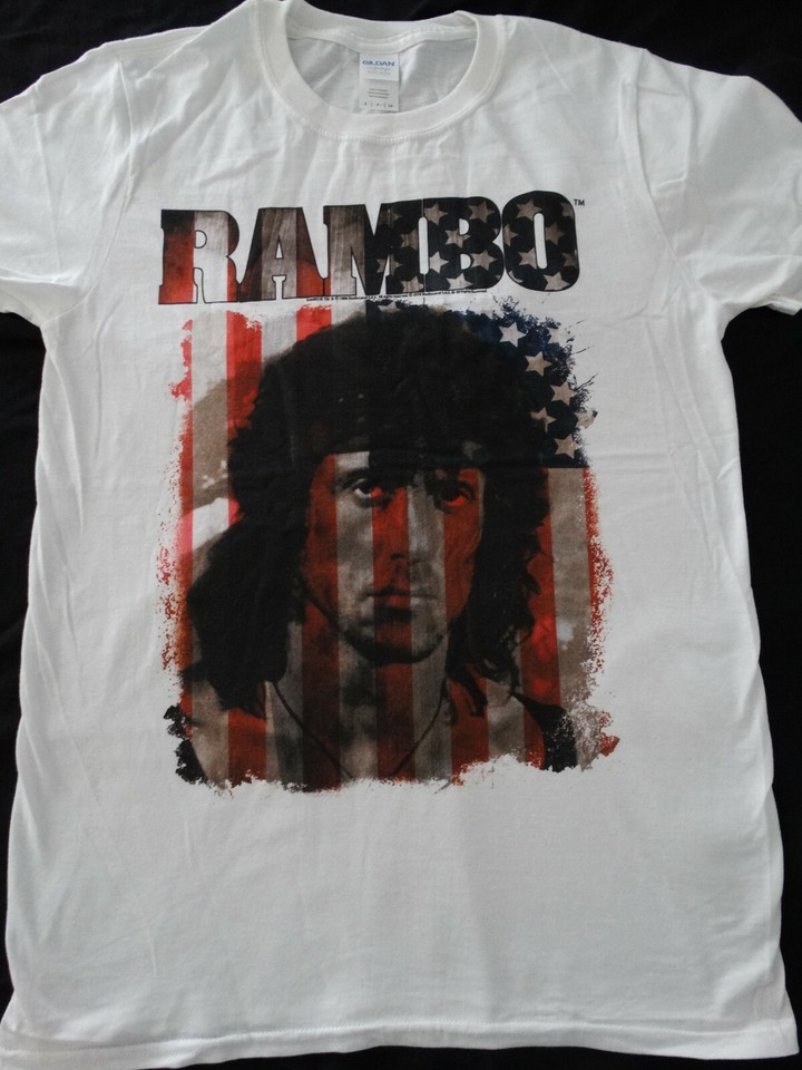 Rambo Movie Stallone John Rambo Officially Licensed T-Shirt | eBay