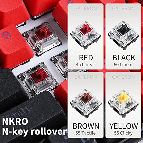 GTSP Gk61 SK61 60% Mechanical Keyboard, Custom Hot Gateron Optical ...