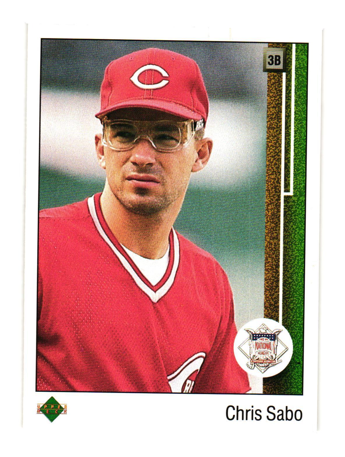 1989 Upper Deck #663 Chris Sabo Cincinnati Reds | eBay