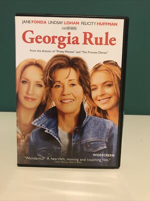 Georgia Rule (DVD, 2007, R Rated) Jane Fonda Lindsey Lohan Felicity ...