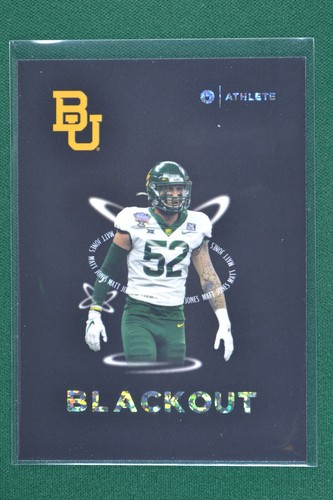 2023 ONIT Athlete Matt Jones BLACKOUT Baylor University | eBay