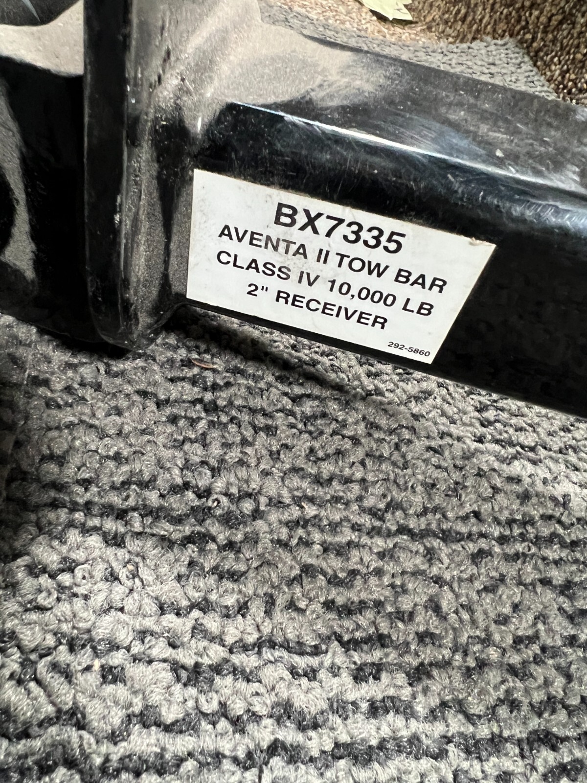 Blue Ox BX7335 Aventa II 10 000lb Class IV 2 Inch Tow Bar for sale ...
