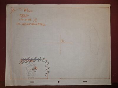 Danger Mouse - Penfold - Original Production Drawing #22 | eBay UK