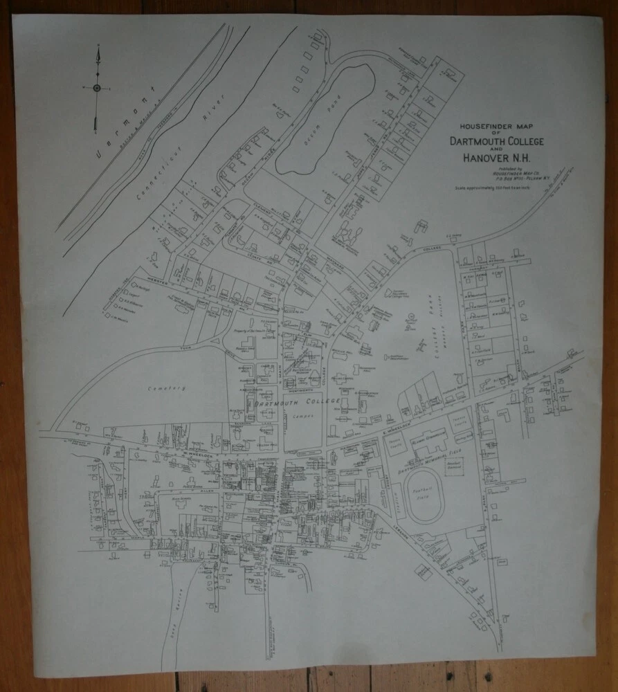 Hanover College Campus Map
