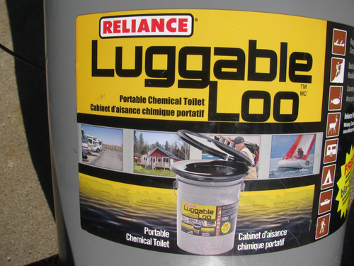 Reliance Luggable Loo Portable Toilet for Camping and Outdoor ...