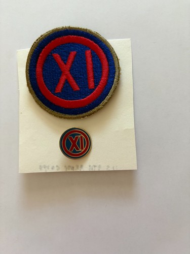 U. S. ARMY 9TH CORPS COLORED PATCH AND CREST | eBay