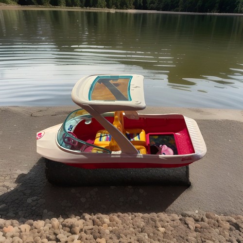 Barbie Dolphin Magic Ocean View Boat Mattel 2016 Boat Only 17" Long | eBay