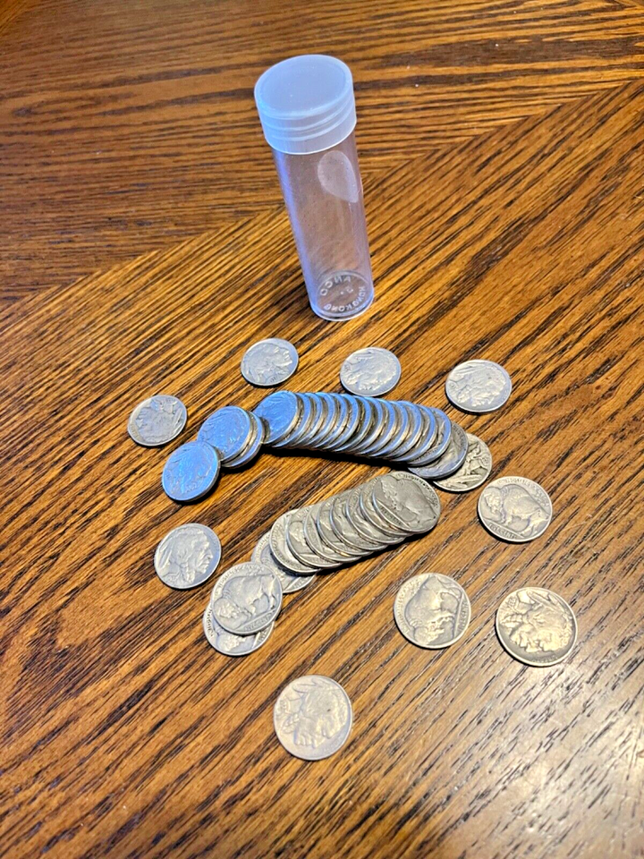 40 BUFFALO NICKELS 1937 - 1938 NICE SHAPE GREAT COIN GROUPING FOR ONE HIT | eBay