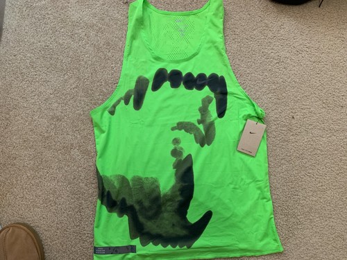 NEW Nike Dri-FIT ADV Run Division Running Tank Top Green MEDIUM DX0845 ...