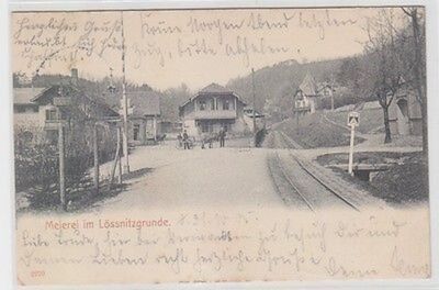 64986 Ak Meierei im Lössnitzgrunde 1905 | eBay