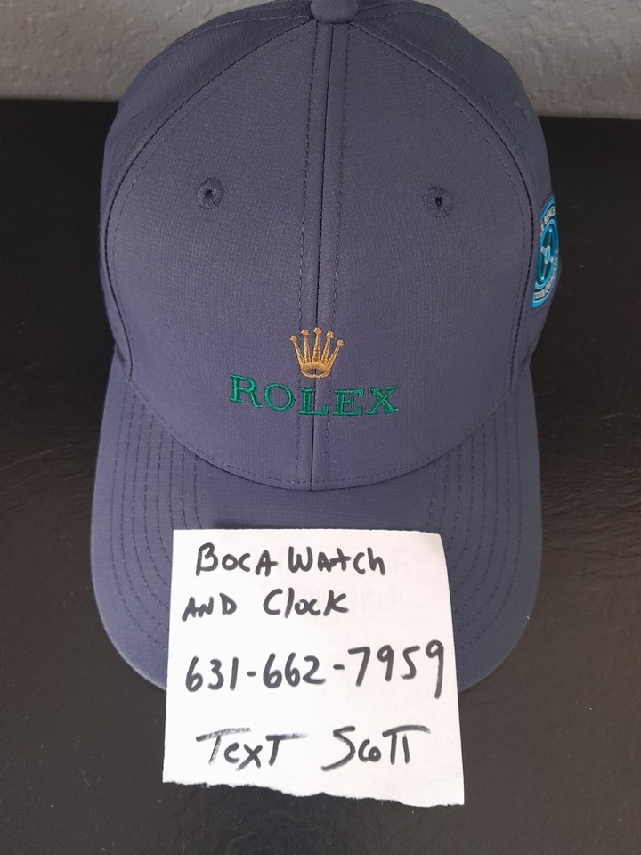 Rolex Authentic 2023 Pebble Beach Concourse Car show Hat *** | eBay