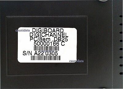 GENUINE DIGIBOARD DIGICHANNEL PC/8EM DB25 50000166 8-PORT PORTS8/em ...
