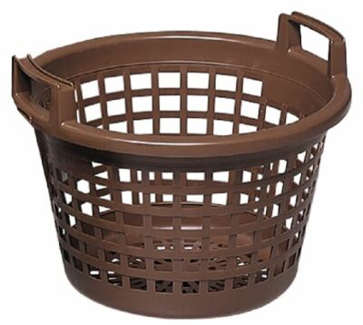 Kunststoffkorb Kartoffelkorb braun 20kg Erntekorb Gartenkorb Abfall ...