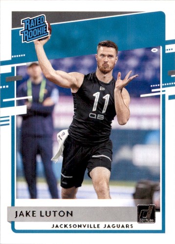 2020 Donruss Rated Rookie Jake luton Jacksonville Jaguars #344 | eBay