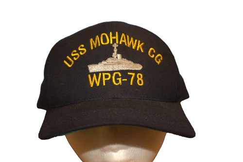 USS Mohawk CG WPG-78 Snapback Cap/Hat - Northstar Brand - Made in the ...