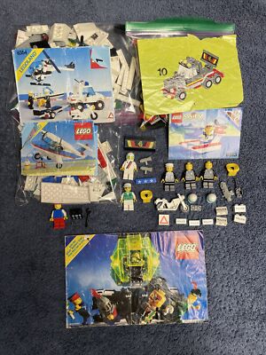 LEGO Town Lot 6354, 6513, 6669, & 6673 W/Books & Catalog All Complete ...