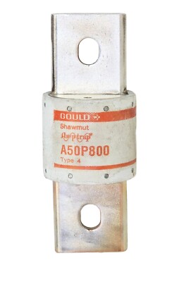 Gould Shawmut A50P800 800 Amp Fuse Type 4 Form 101 FWH-800A | eBay