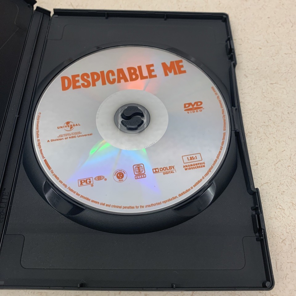 DVD Despicable Me W / Skip Cover Steve Carell Minions Kids Comedy ...