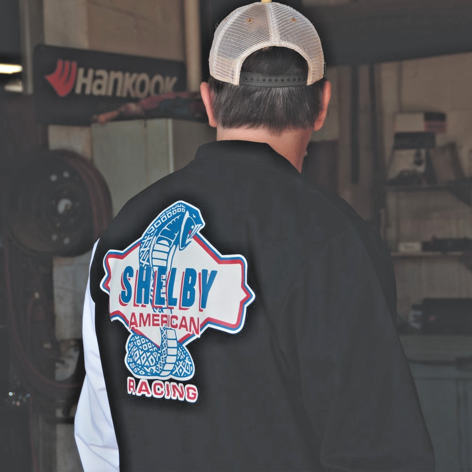 LICENSED FORD SHELBY MUSTANG MENS JACKET DRIVER COAT ROAD TRIP RACING ...