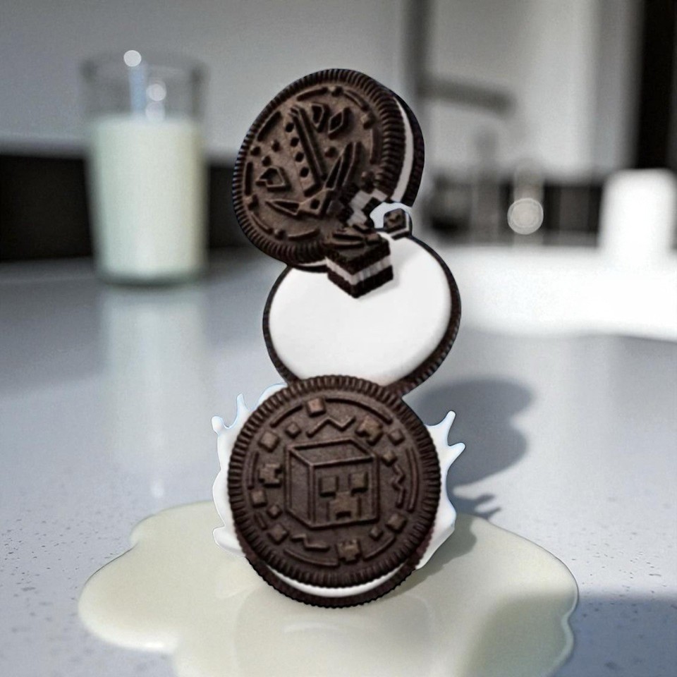 Extremely Rare Oreo Minecraft Cookies, Imported, US Seller-Fast - Free ...