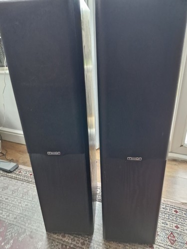 Mission 702e Floor-Standing Speakers 2 Way Flex Loaded 8ohm. Good ...