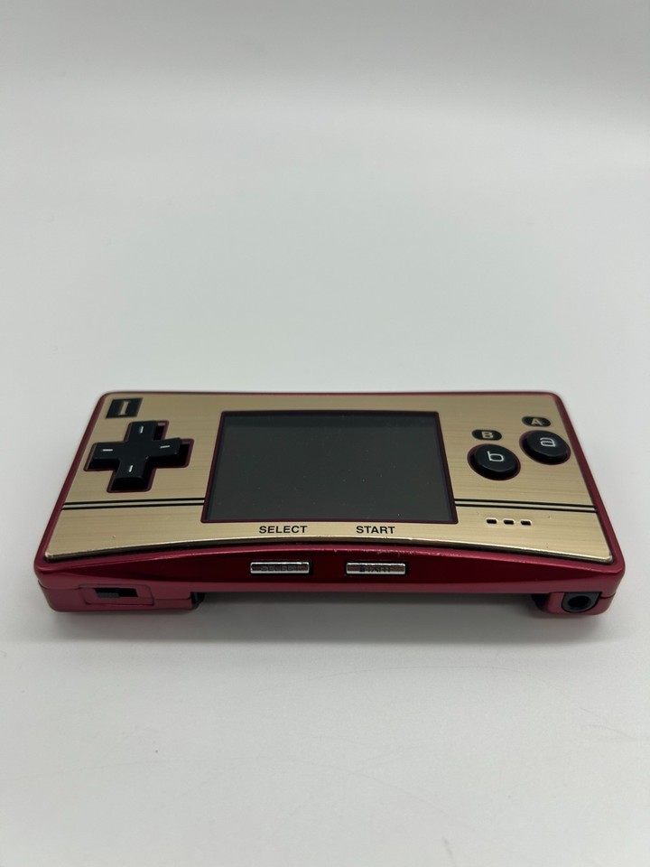 Nintendo Gameboy Micro Famicom Model 20th Anniversary Edition Console ...