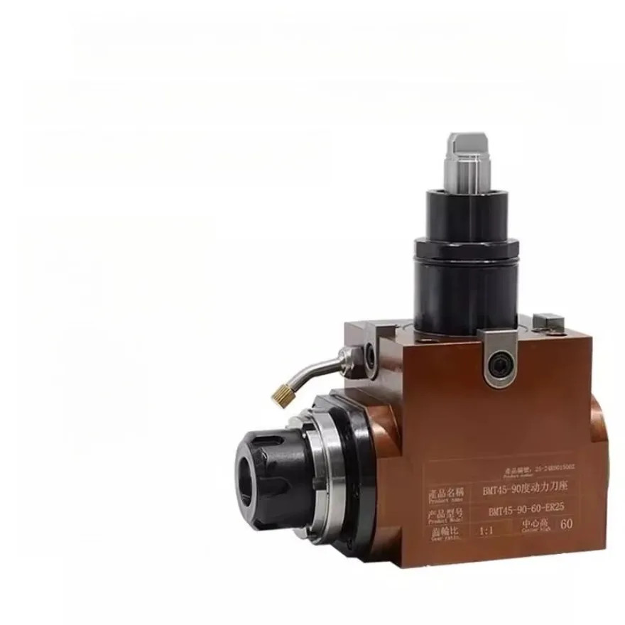 BMT65 BMT55 Live Tool Holders for CNC Lathe Turret Mining 90 Degrees 0 ...