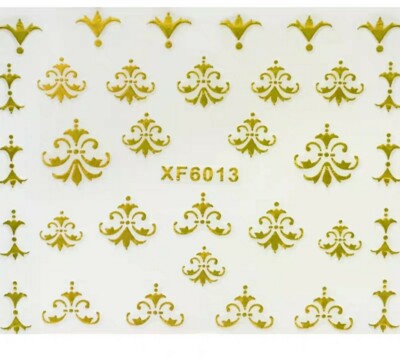 3D Nail Art Stick Stickers Manicure Pedicure Tips Decal AU | eBay Australia