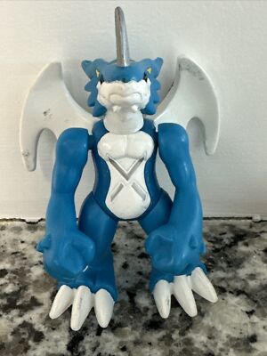 Vintage Digimon EXVEEMON Action Feature 3" Figure Bandai Missing Tail ...