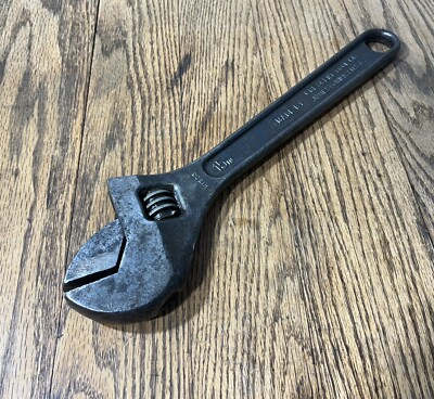 VINTAGE TOOLS 15" ADJUSTABLE CRESCENT WRENCH H1503 JAMESTOWN MECHANIC ...